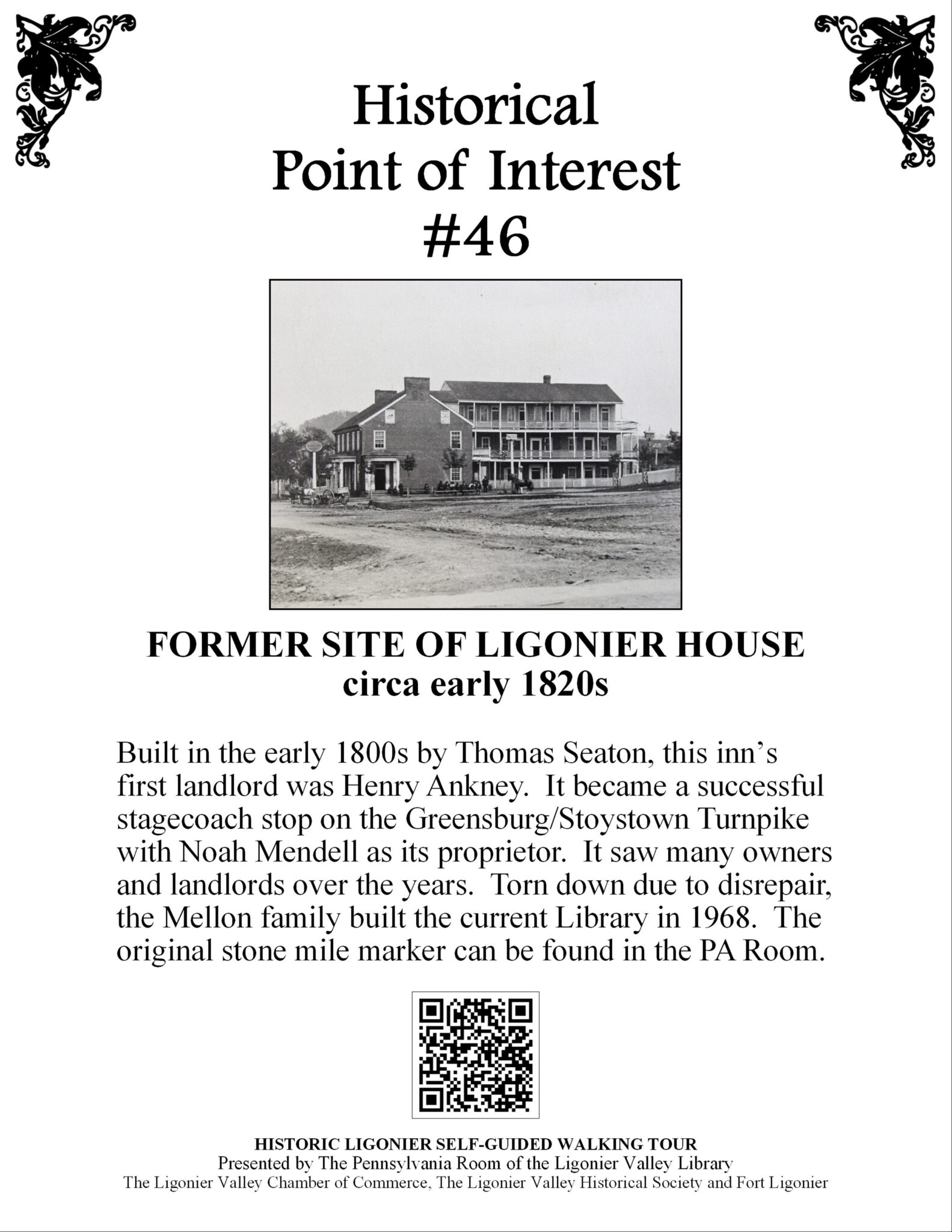 Historic Walking Tour - Ligonier Valley Library