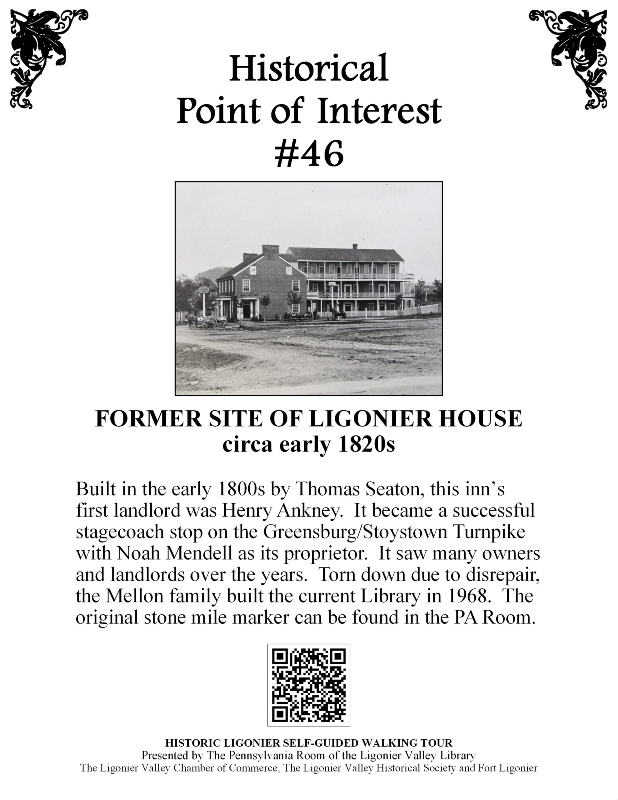 Historic Walking Tour - Ligonier Valley Library